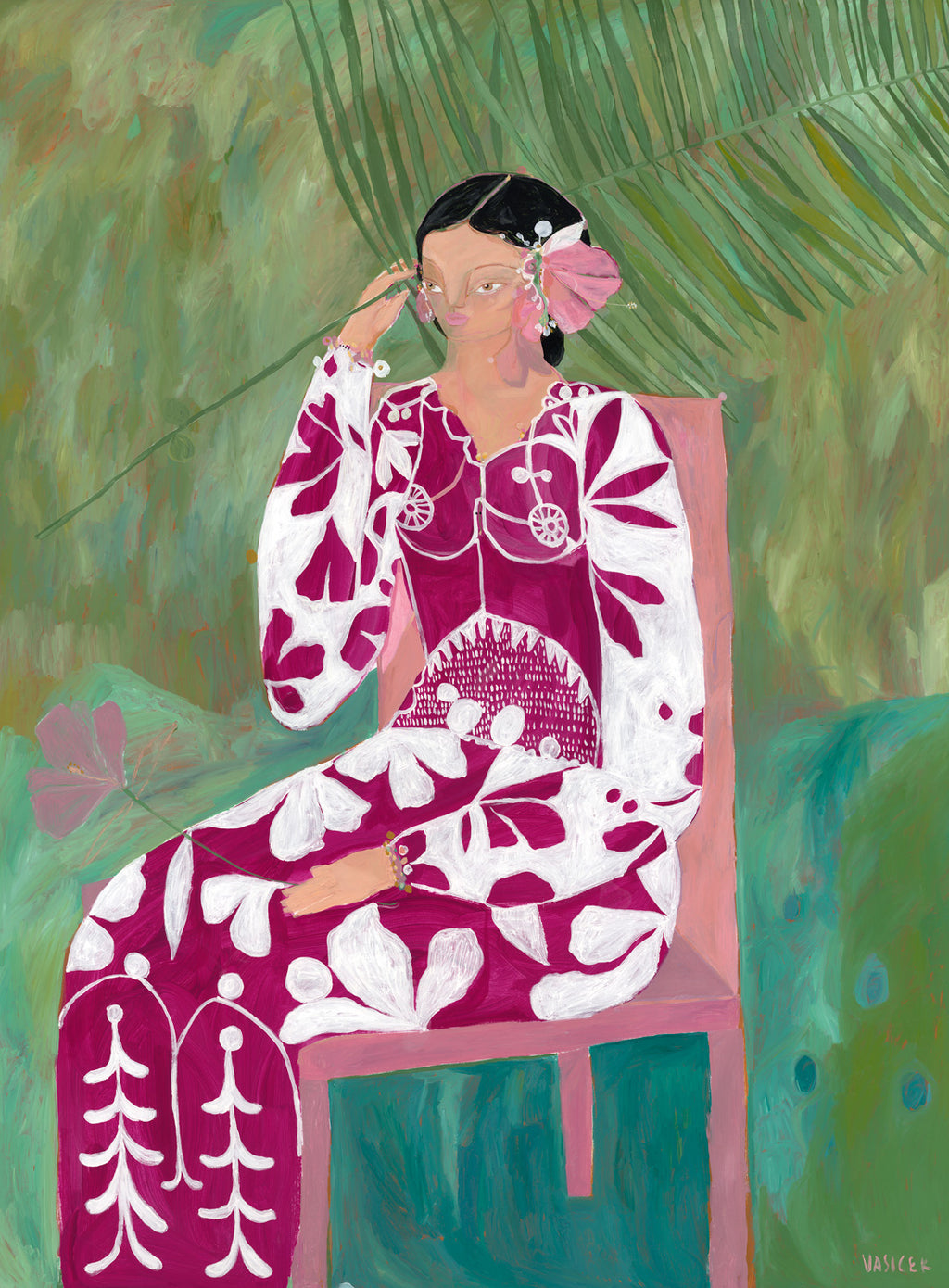 'The Pink Chair' Limited Edition Print – Jai Vasicek